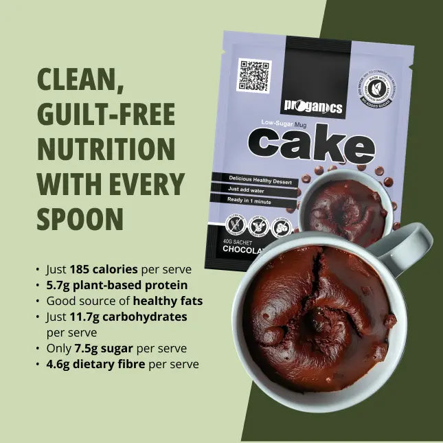 Mug Chocolate Cake 7 Pack – Proganics Australia