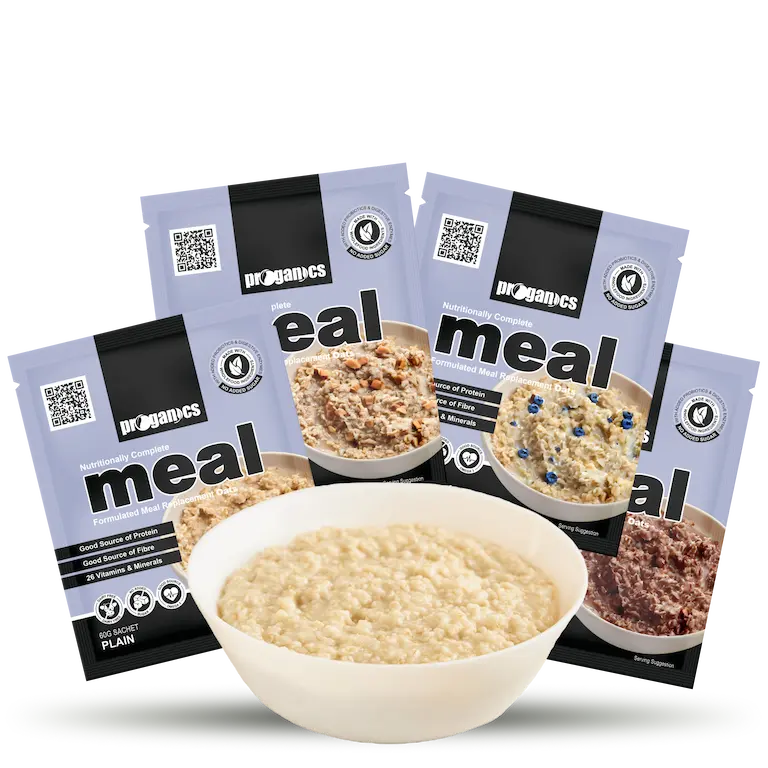 Proganics Oats Variety Pack – 4 Flavours of Complete Nutrition ...