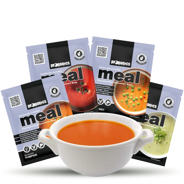 Variety 14-Pack Meal Replacement Soups | Proganics – Proganics Australia