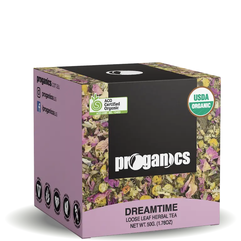 Organic Loose Leaf Herbal Tea Dreamtime – Proganics Australia